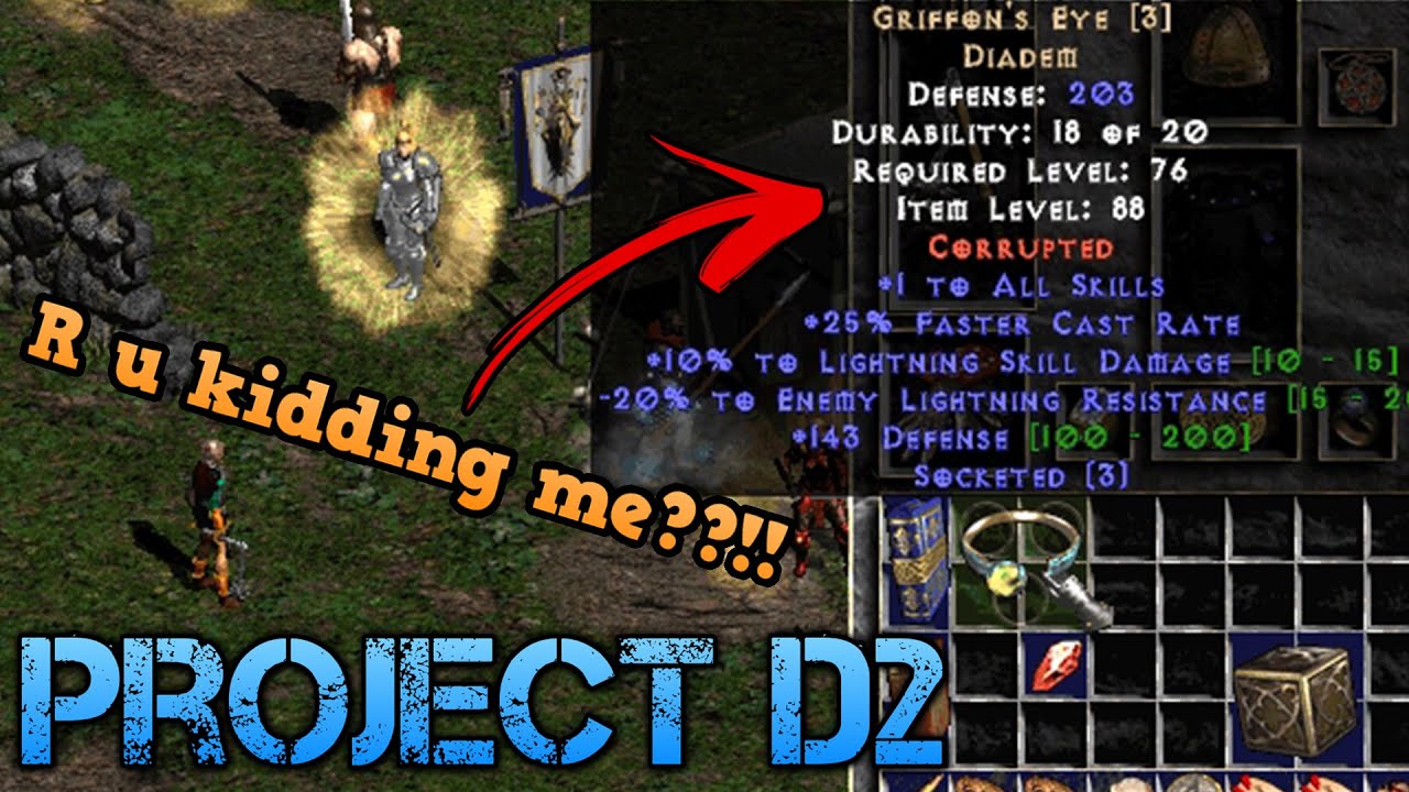 HYUGE SATURDAY SLAMFEST in Project Diablo 2 - GRIFFON's EYE!! - YouTube