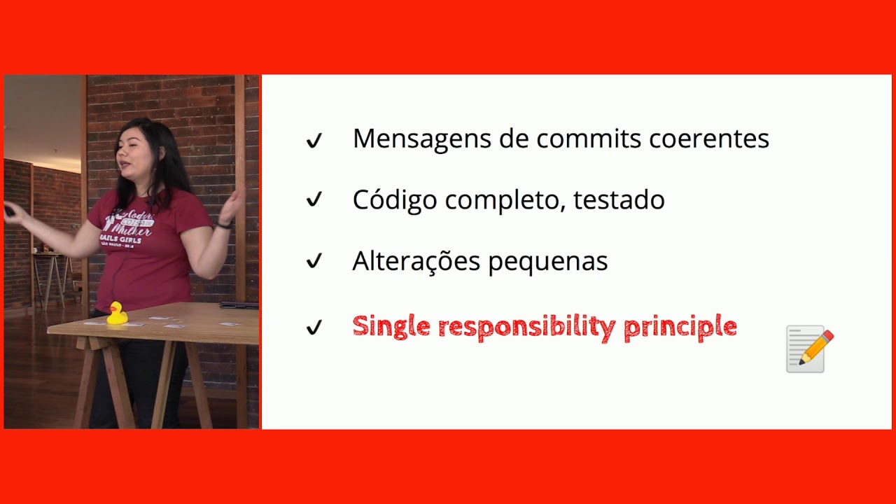 Decodificando o code review por Elaine Watanabe - YouTube