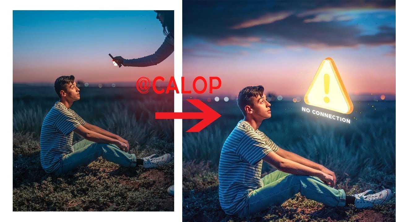 calop new photo editing tutorial -5 - YouTube