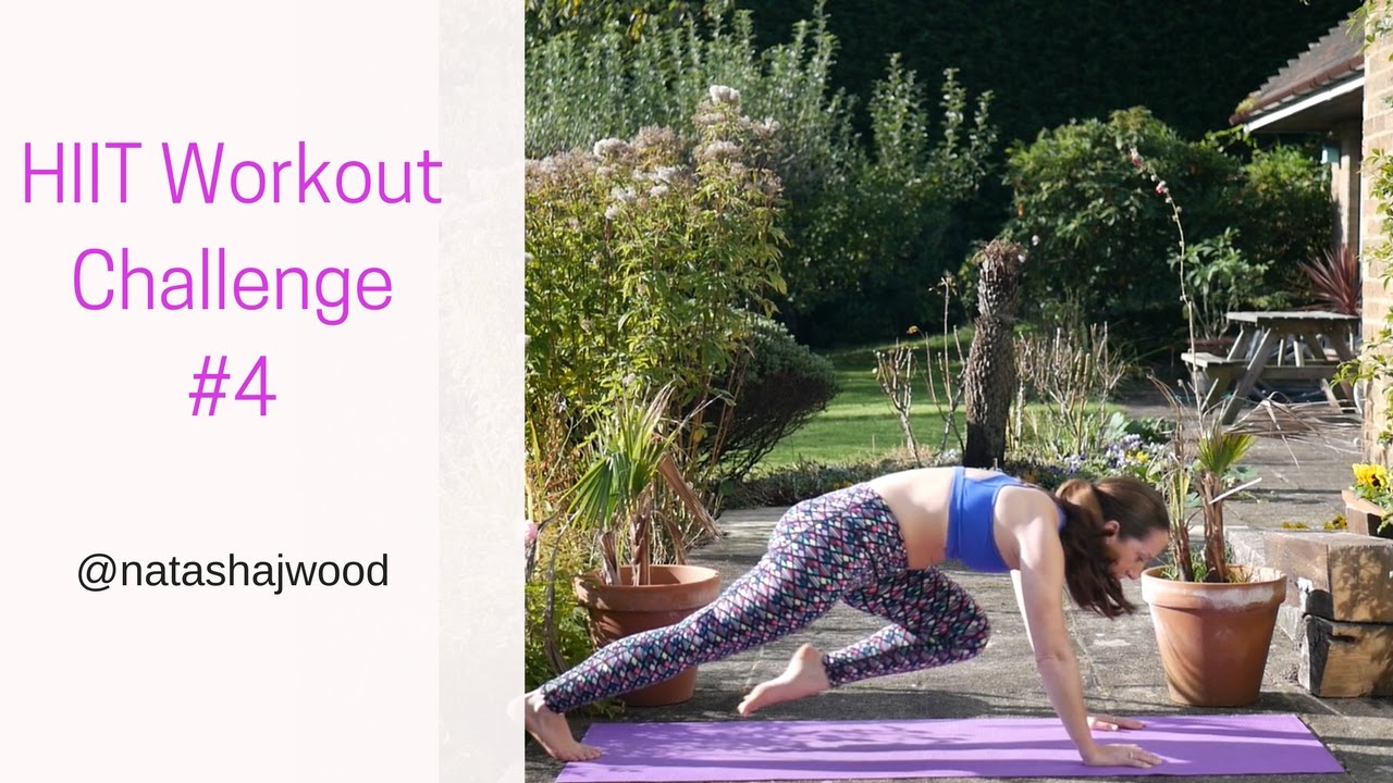 Cardio HIIT Workout Challenge Ep: 4 | Natasha J Wood - YouTube