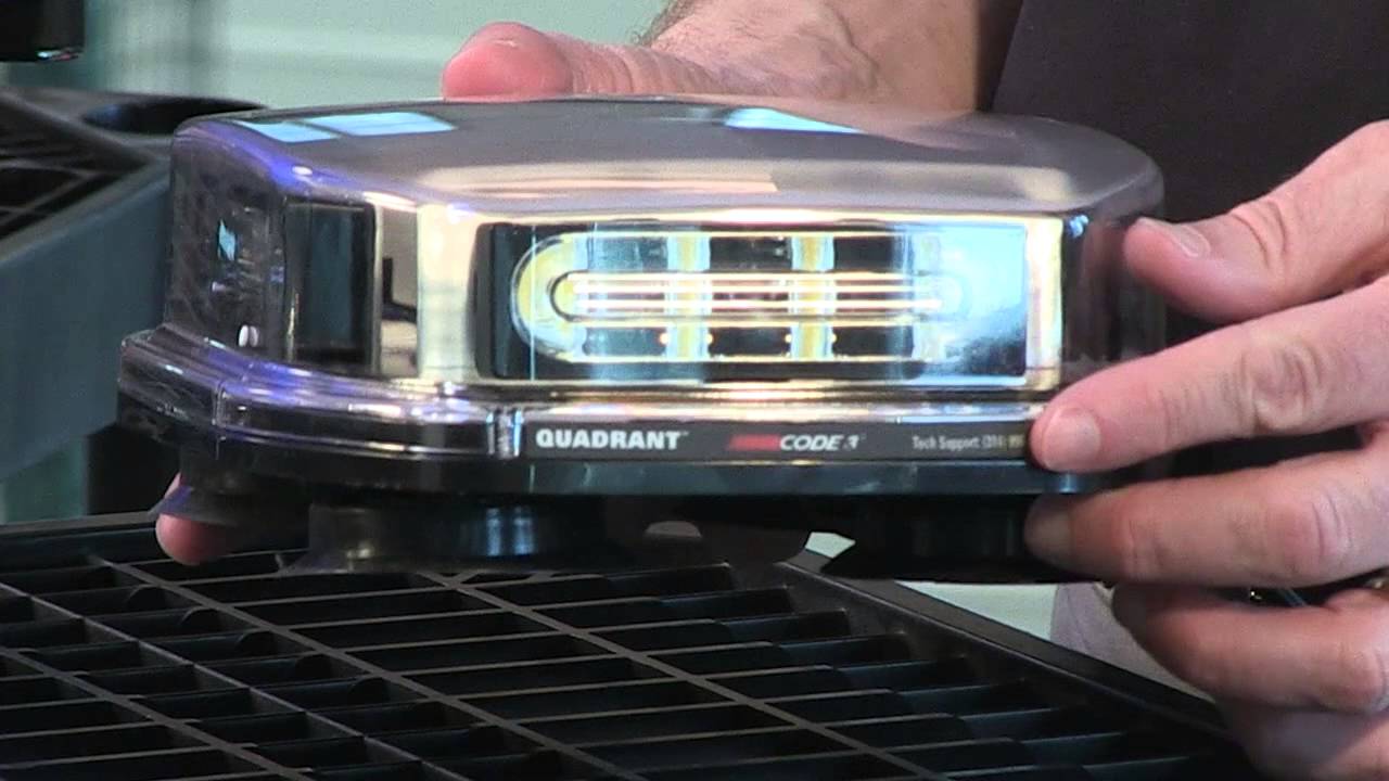 Code 3 Quadrant LED Minibar - YouTube