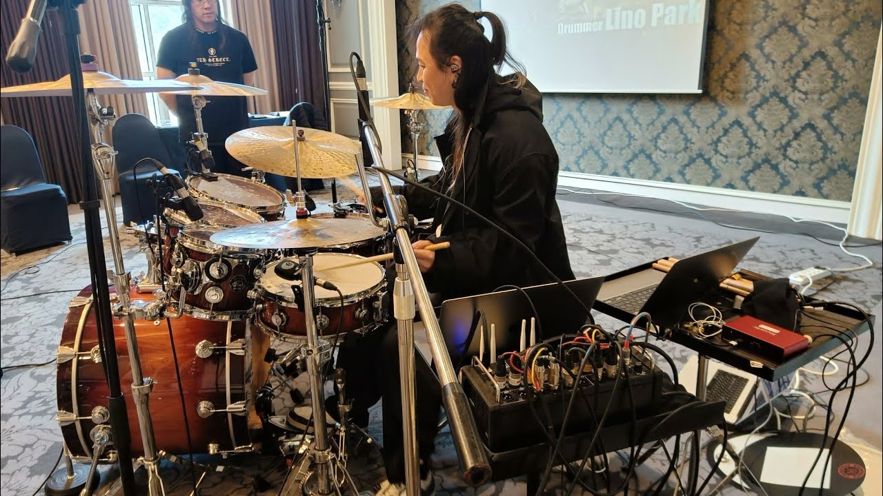 Music: Lino Park's Drum Setup, DW John Good Special - YouTube