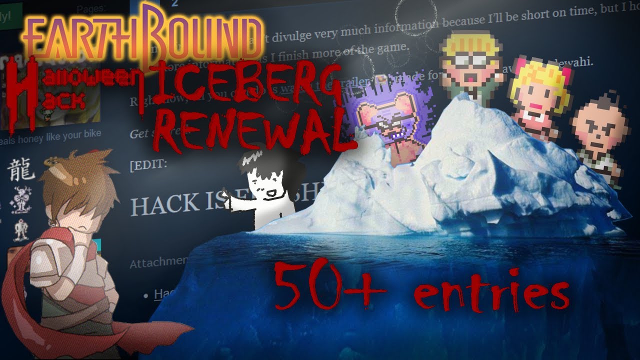Radiation's Earthbound Halloween Hack: Iceberg ~RENEWAL~ - YouTube