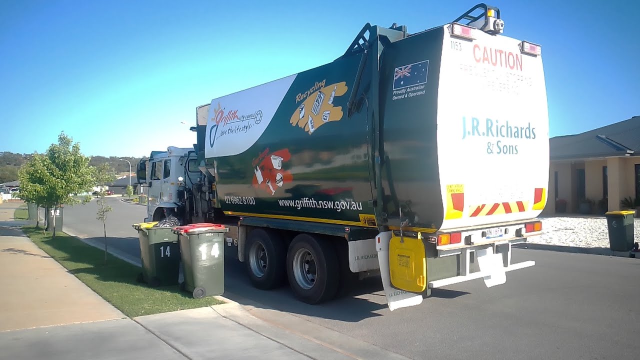Griffith recycling 1153 - YouTube