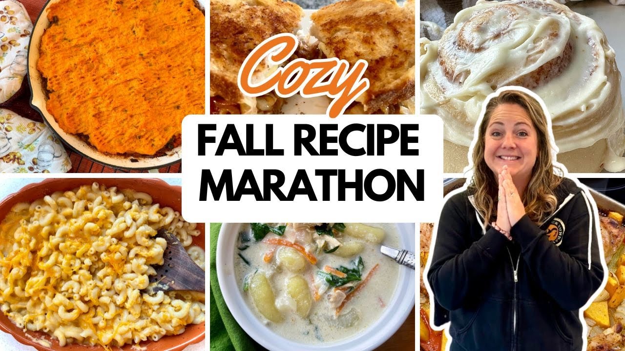 35+ Easy Fall Recipes | Cozy Budget Friendly Family Meals - YouTube