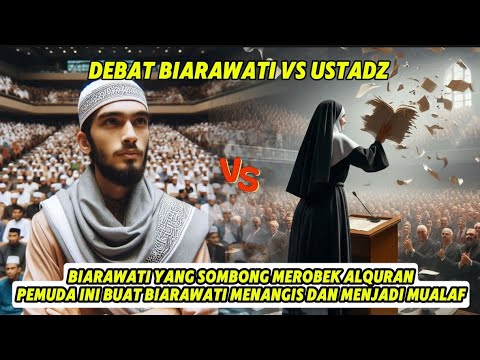 BIARAWATI YANG SOMBONG ROBEK ALQURAN MASUK ISLAM || DEBAT SERU BIARAWATI DAN USTADZ - YouTube