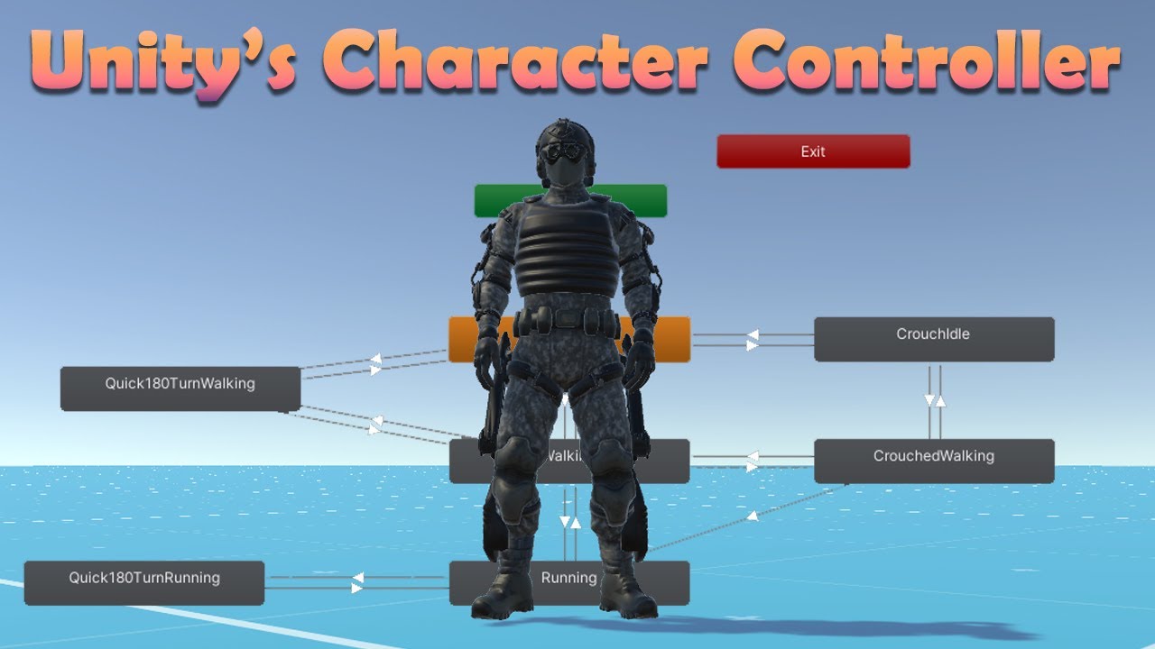 Tpsmoba Devlog 2 Character Controller Animations Youtube 0462