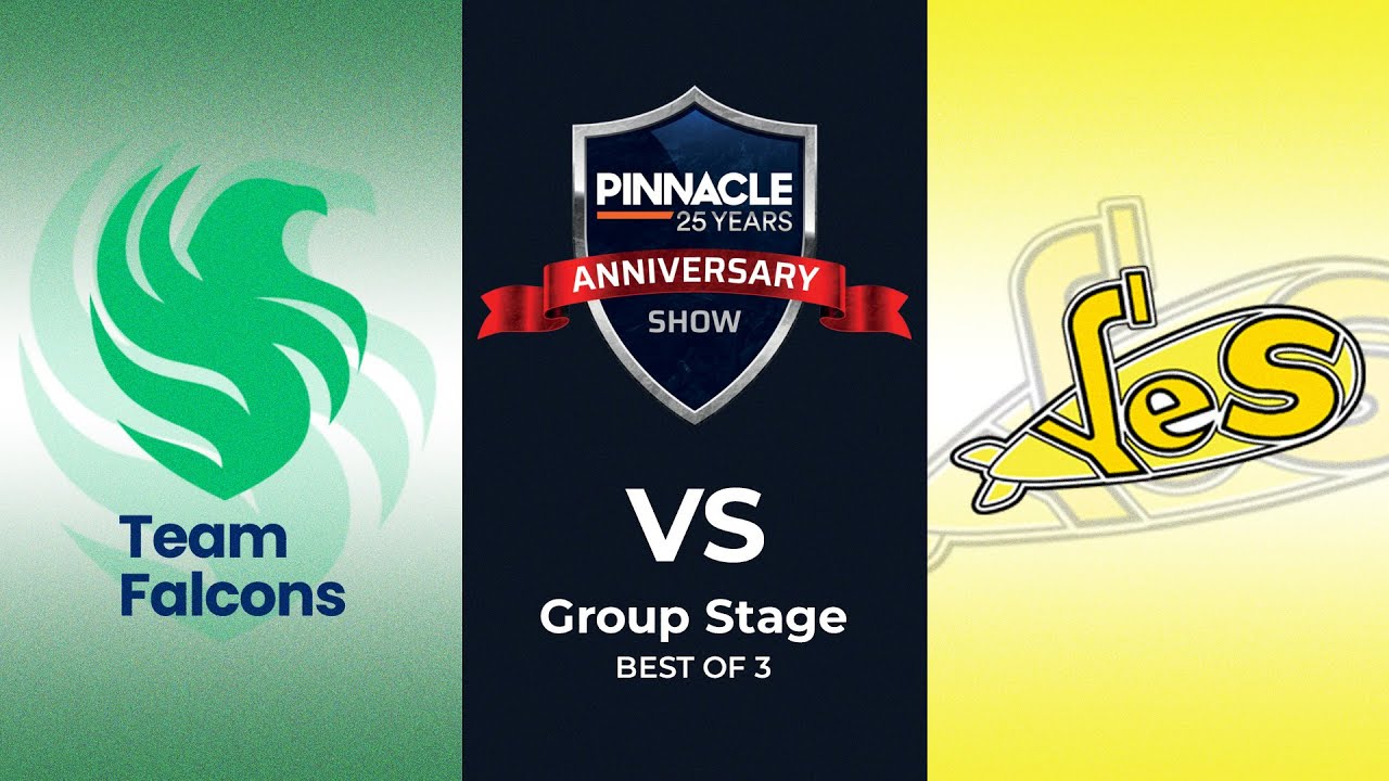Team Falcons vs Yellow Submarine | STAND IN BZM | Pinnacle: 25 Year ...