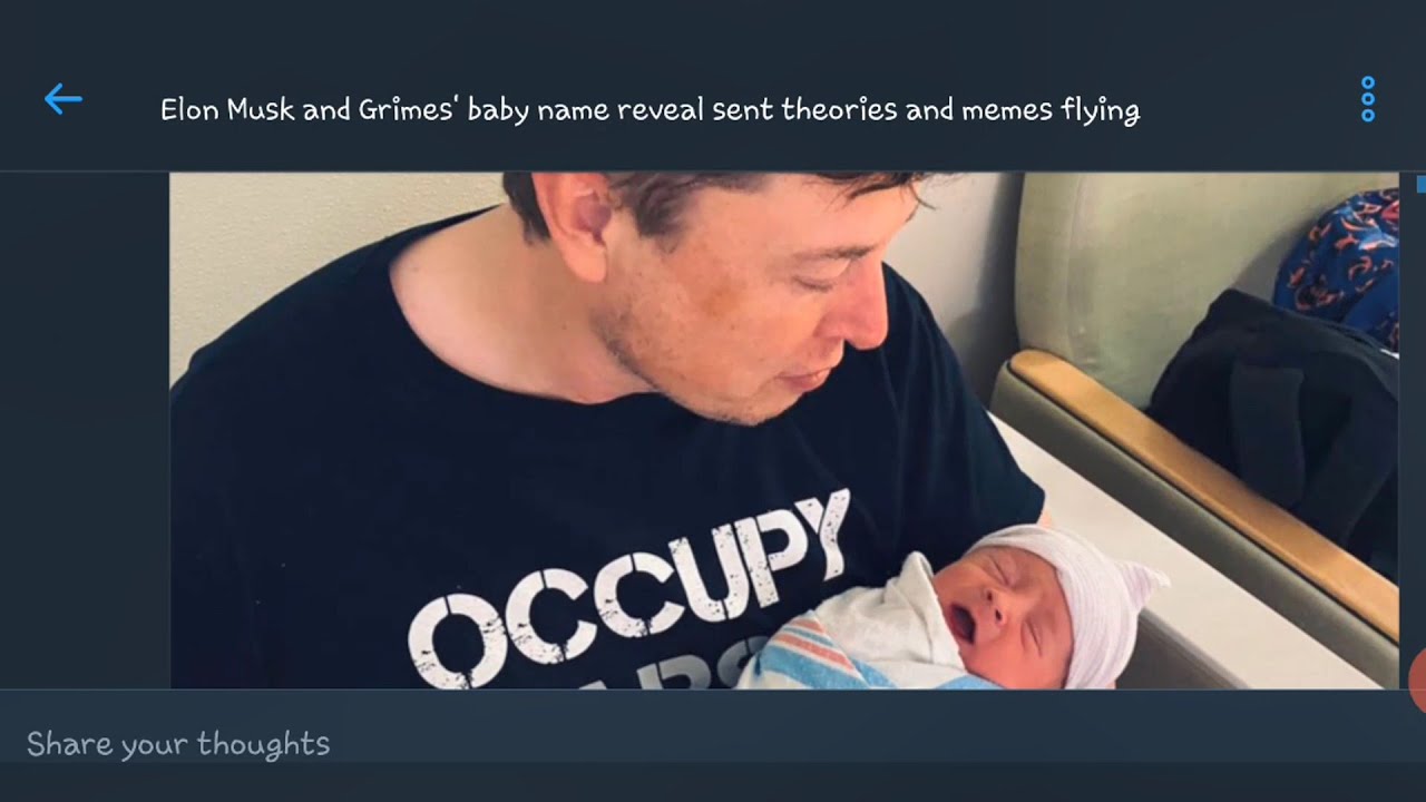 xae a-12 | XAE A-12 | Elon Musk | Grimes | Grimes Explains The Name Of ...