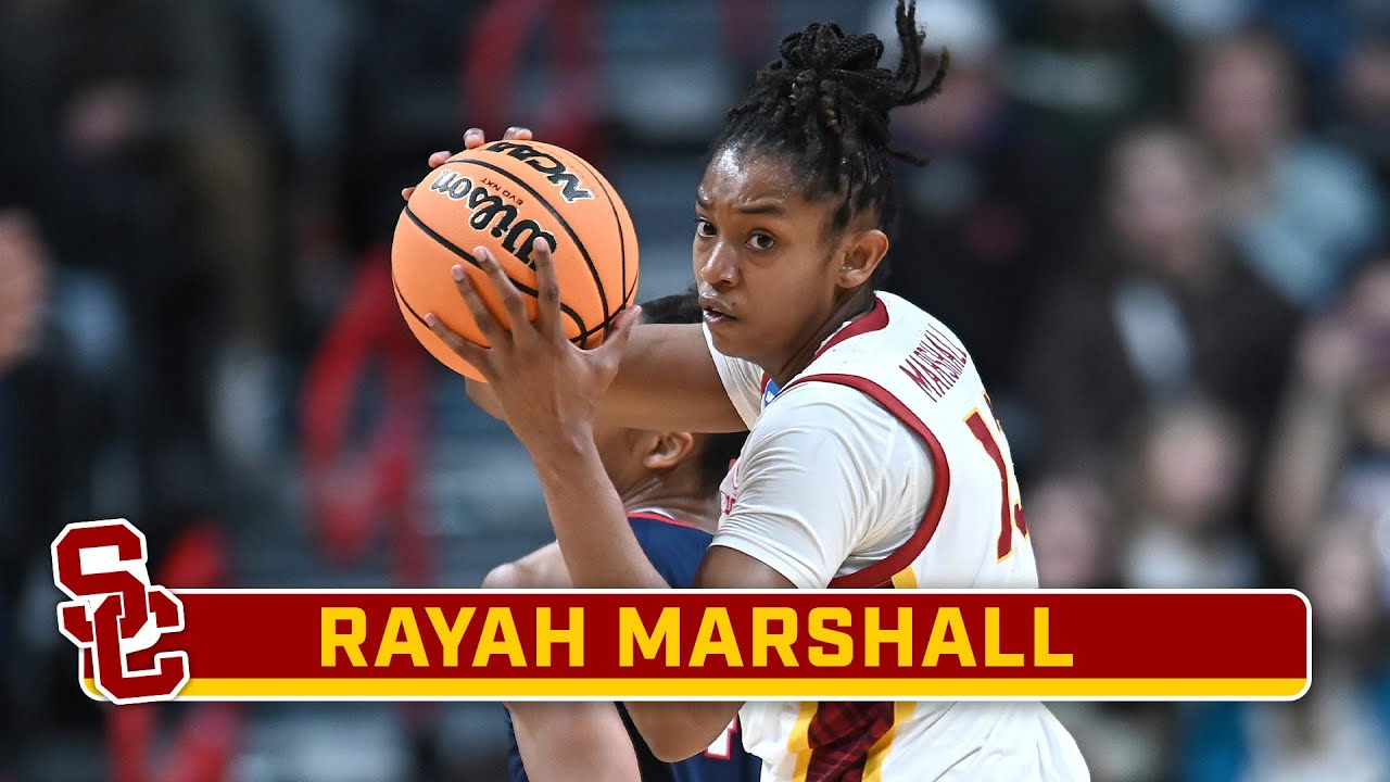 WNBA DRAFT HIGHLIGHTS: C/F Rayah Marshall | USC Women's Basketball ...