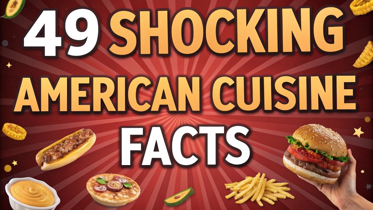 49 INSANE American Food Facts | Logic? Never Heard of It - YouTube