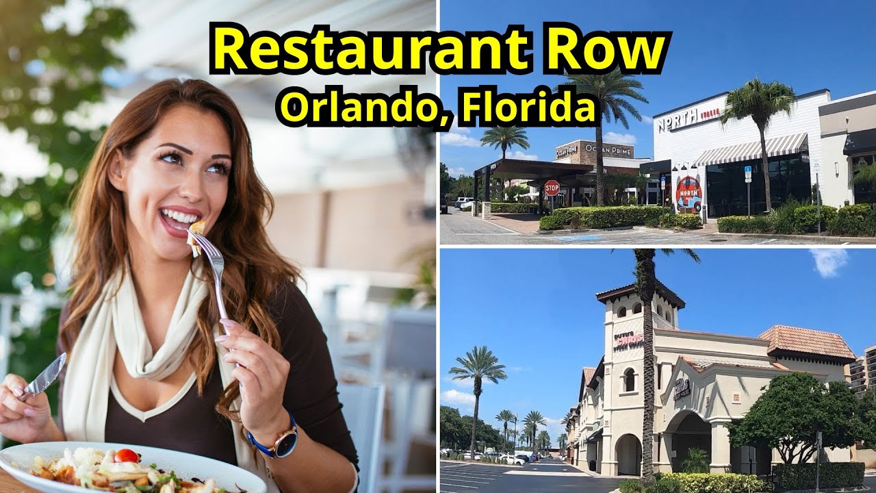 The Best Places to Dine in Orlando | Restaurant Row (Sand Lake Road ...