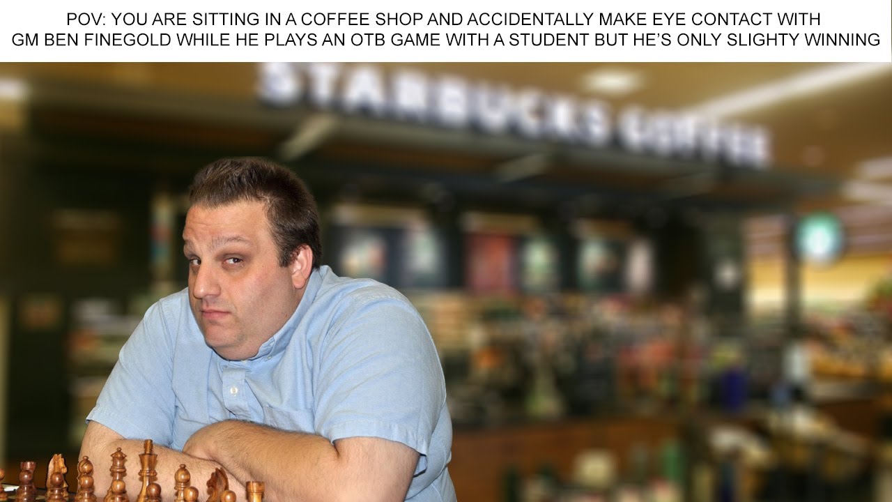 GM Ben Finegold Shows a Game From a Recent OTB Lesson - YouTube