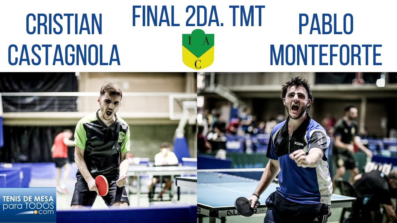 FINAL 2da. TMT / Pablo Monteforte vs. Cristian Castagnola. - YouTube