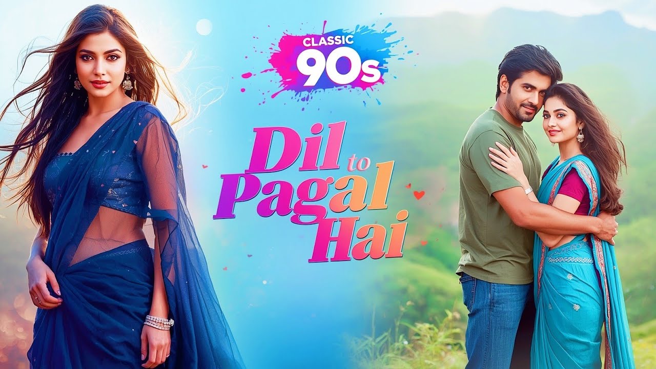 Dil To Pagal Hai 💕 New Romantic Hindi Song | Heart Touching Love Song ...
