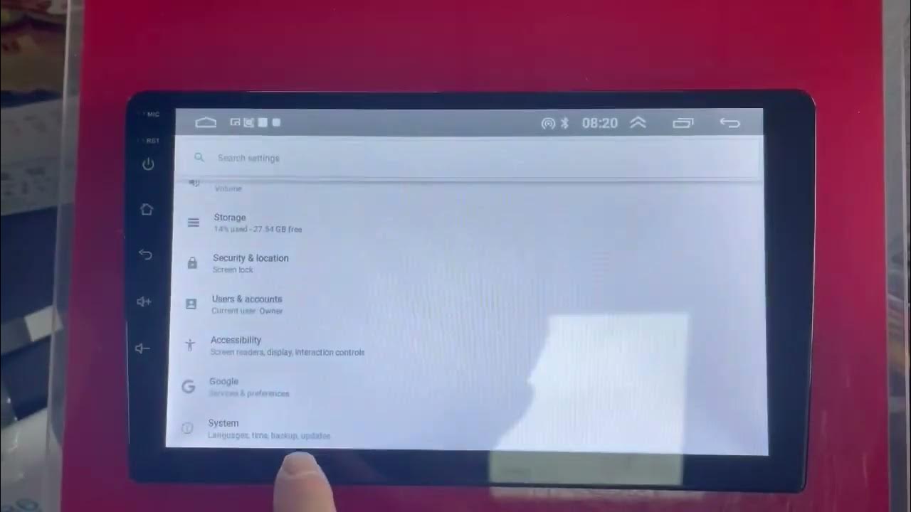 SEPTON Q91 Factory Reset - YouTube