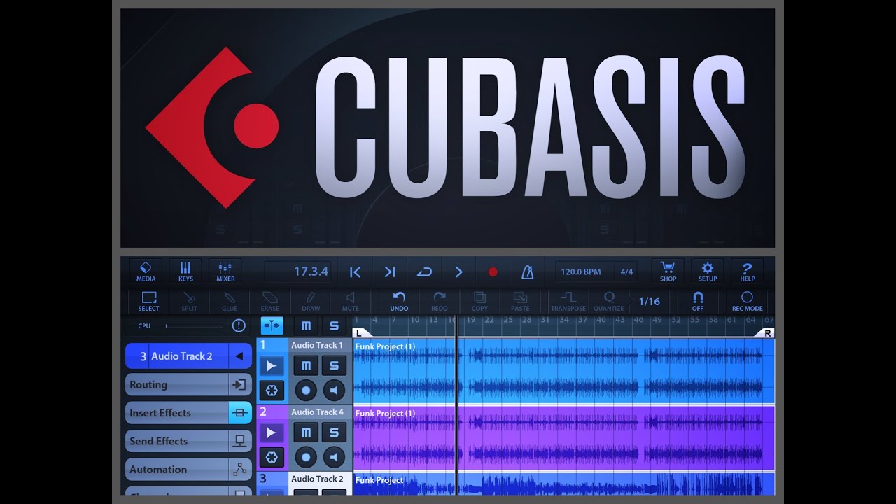 Cubasis, Production Tips and Tricks for Bass, Demo for iPad - YouTube