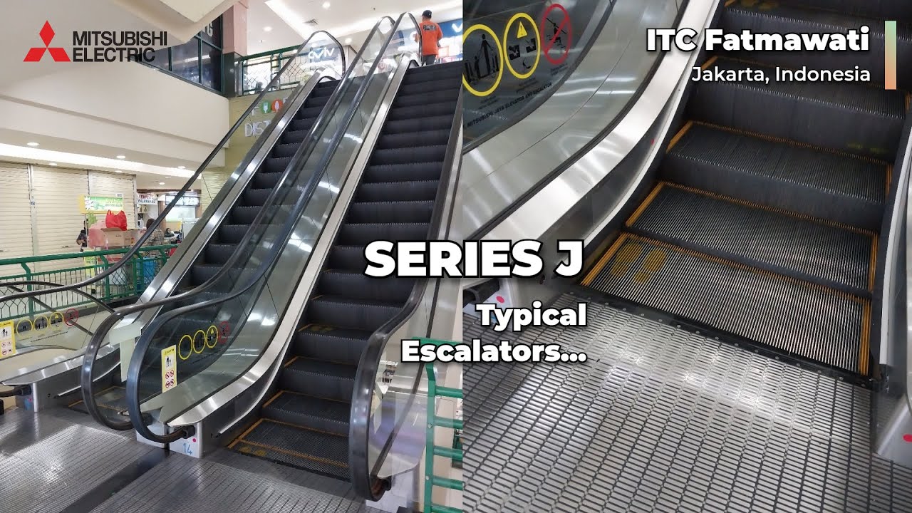 Mitsubishi Escalators - ITC Fatmawati, Jakarta, ID - YouTube