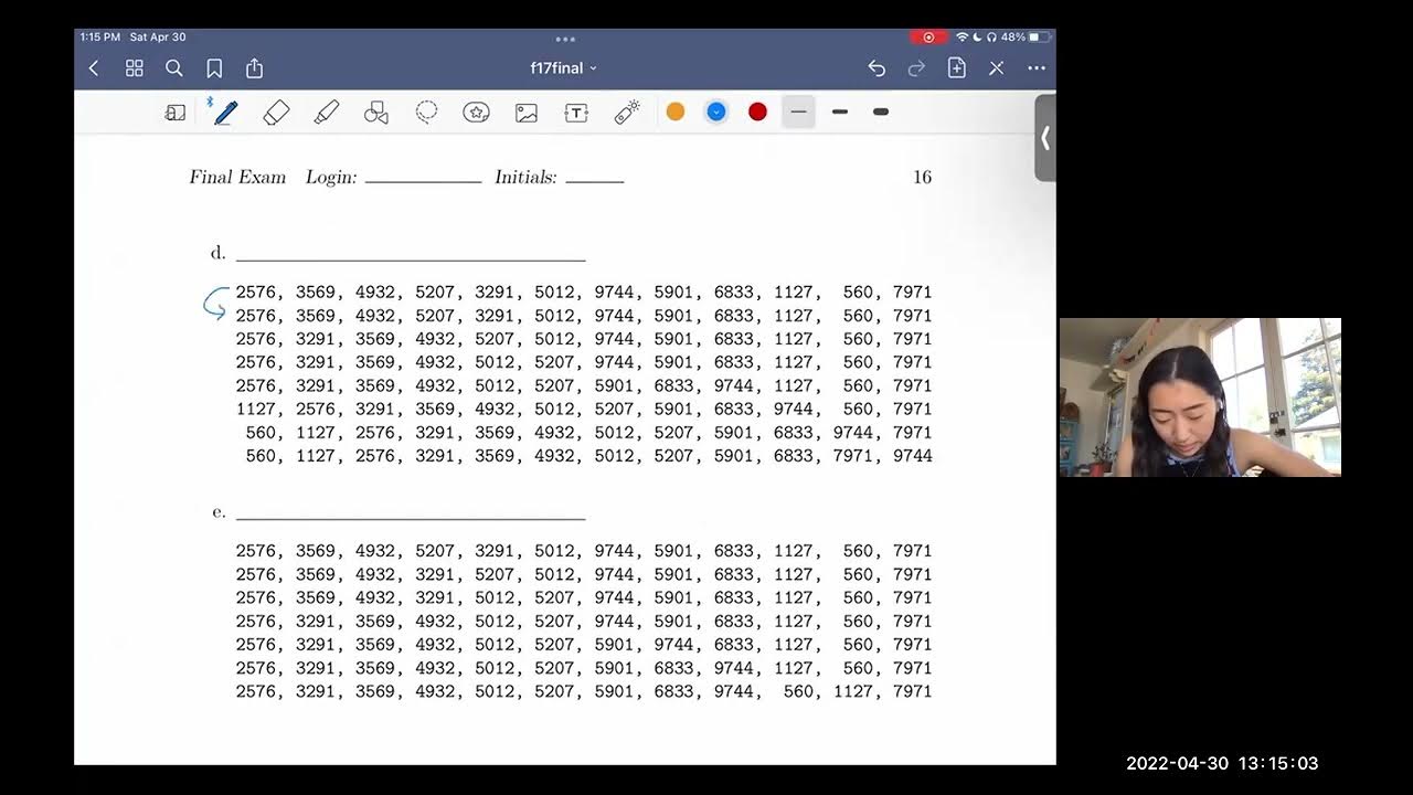 CS61B Fall 2017 Final Question 11 - YouTube