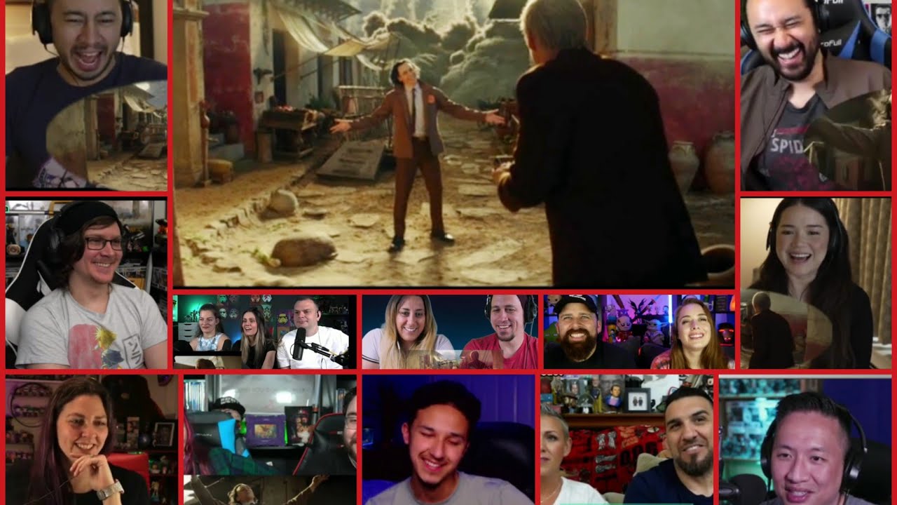 Reactors React to Apocalypse scene. Marvel Studios " Loki " Episode 2. Reaction Mashup. - YouTube