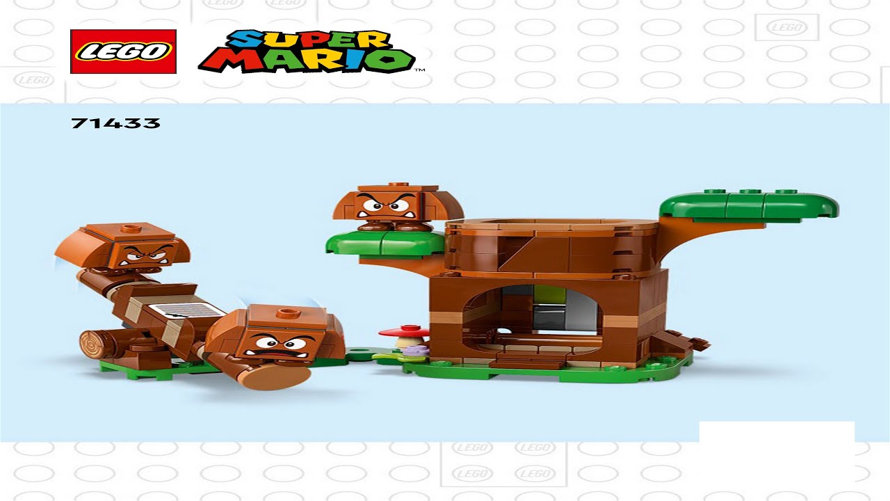 LEGO instructions - Super Mario - 71433 - Goombas' Playground - YouTube
