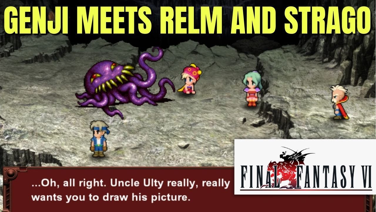 Genji Meets Relm and Strago in FFVI - YouTube