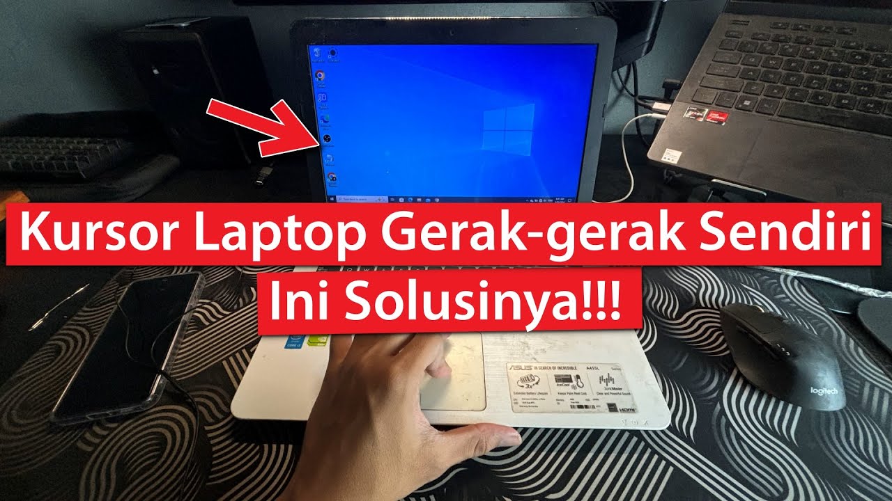 Cara Mengatasi Kursor Laptop Bergerak Sendiri - YouTube