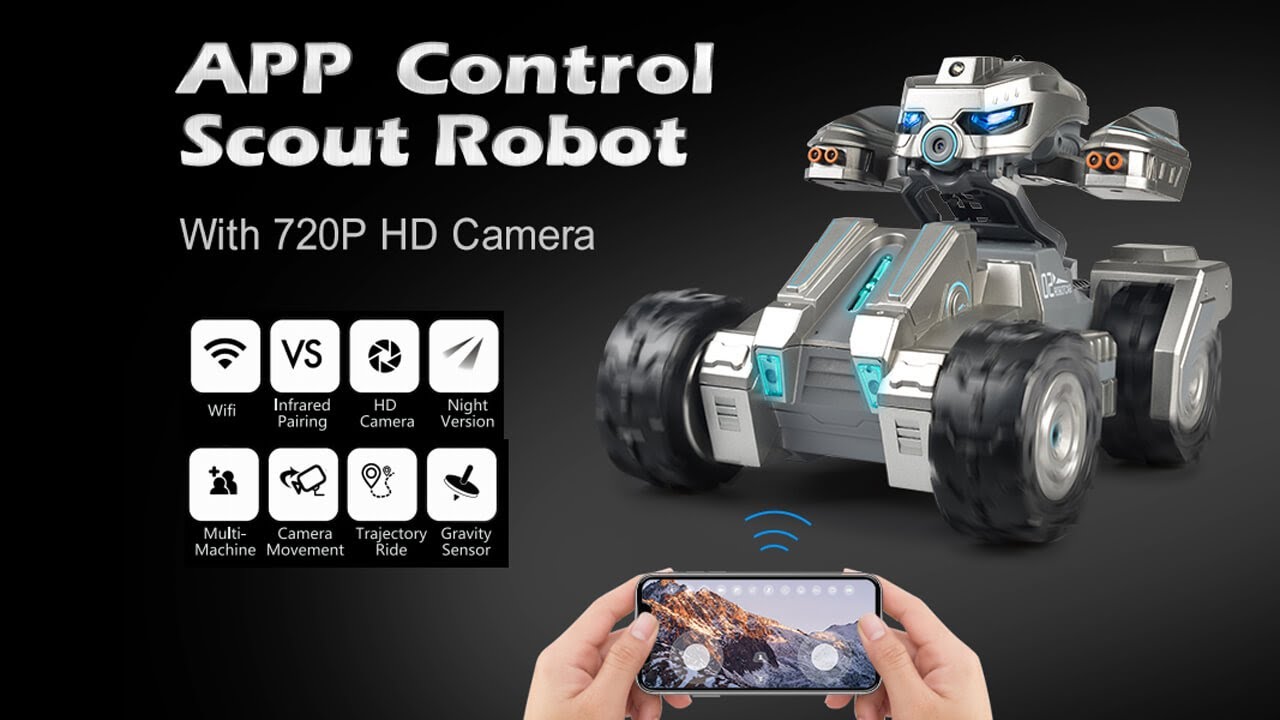 RC Car with 720P HD FPV Camera - YouTube