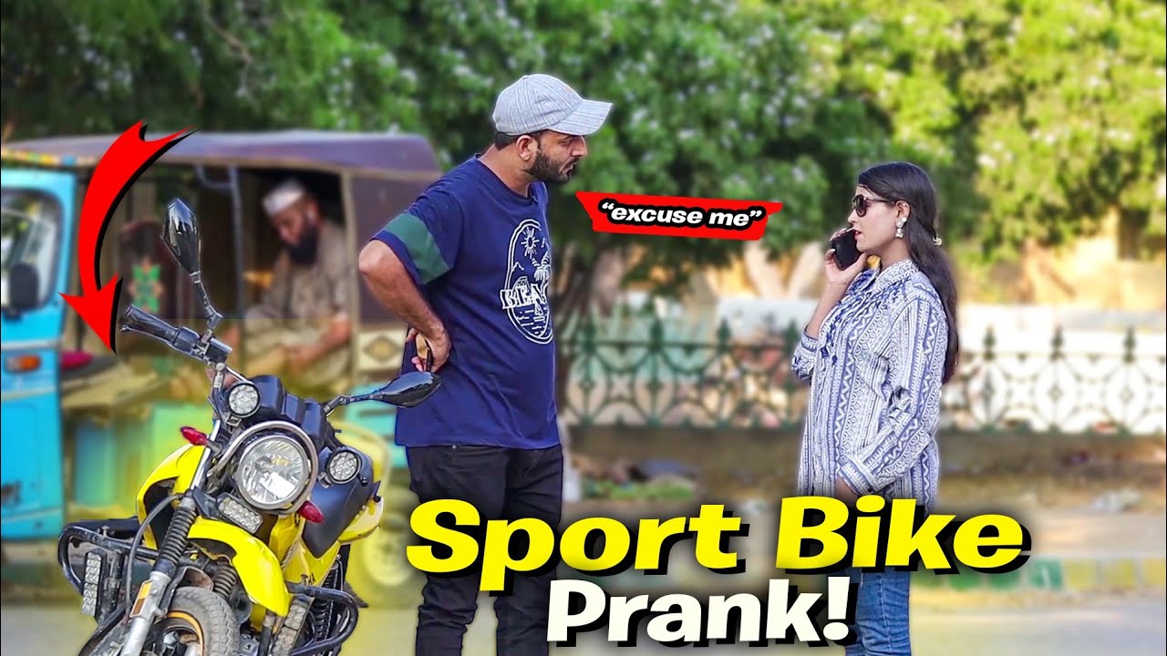 Sport Bike Prank | Pranks In Pakistan | Humanitarians Nano - YouTube