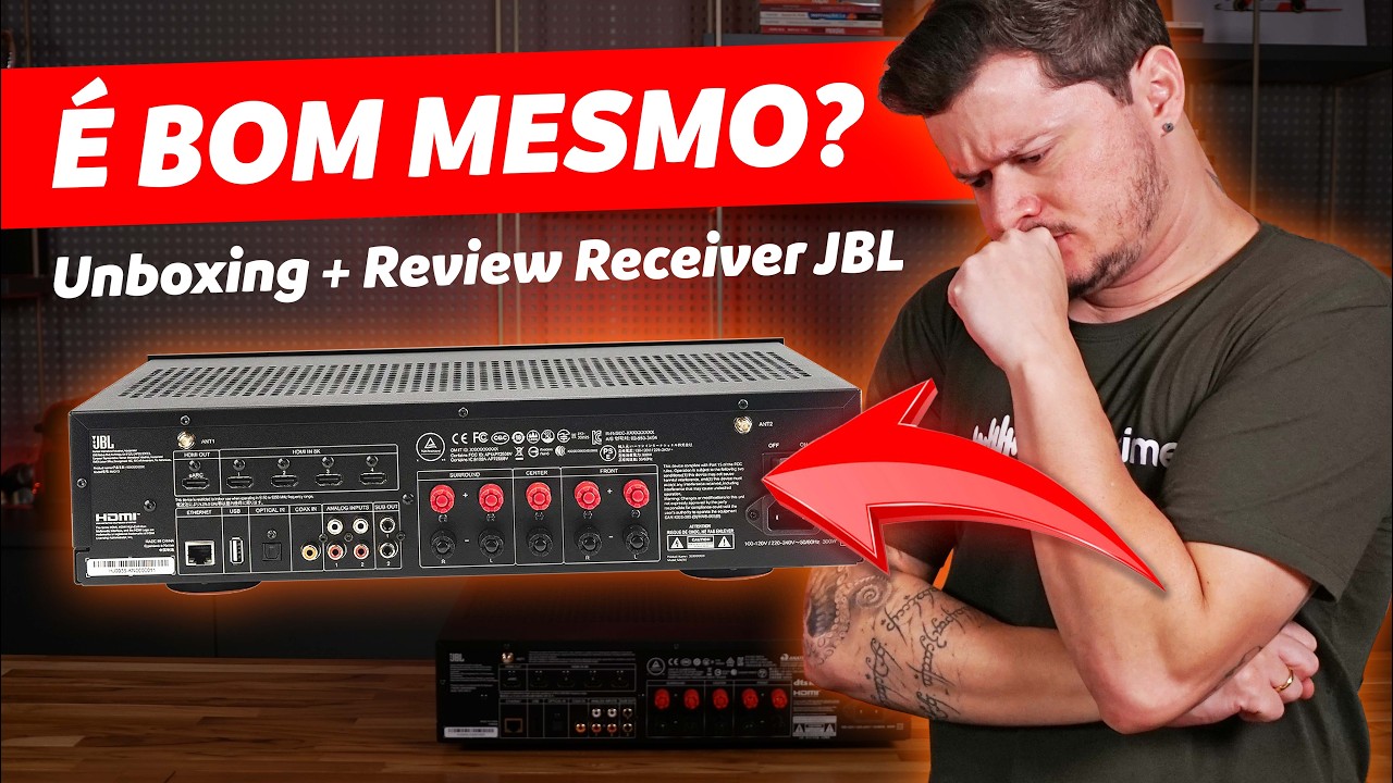 UNBOXING + REVIEW DO RECEIVER JBL MA510 - O CINEMA EM CASA COMEÇA AQUI ...