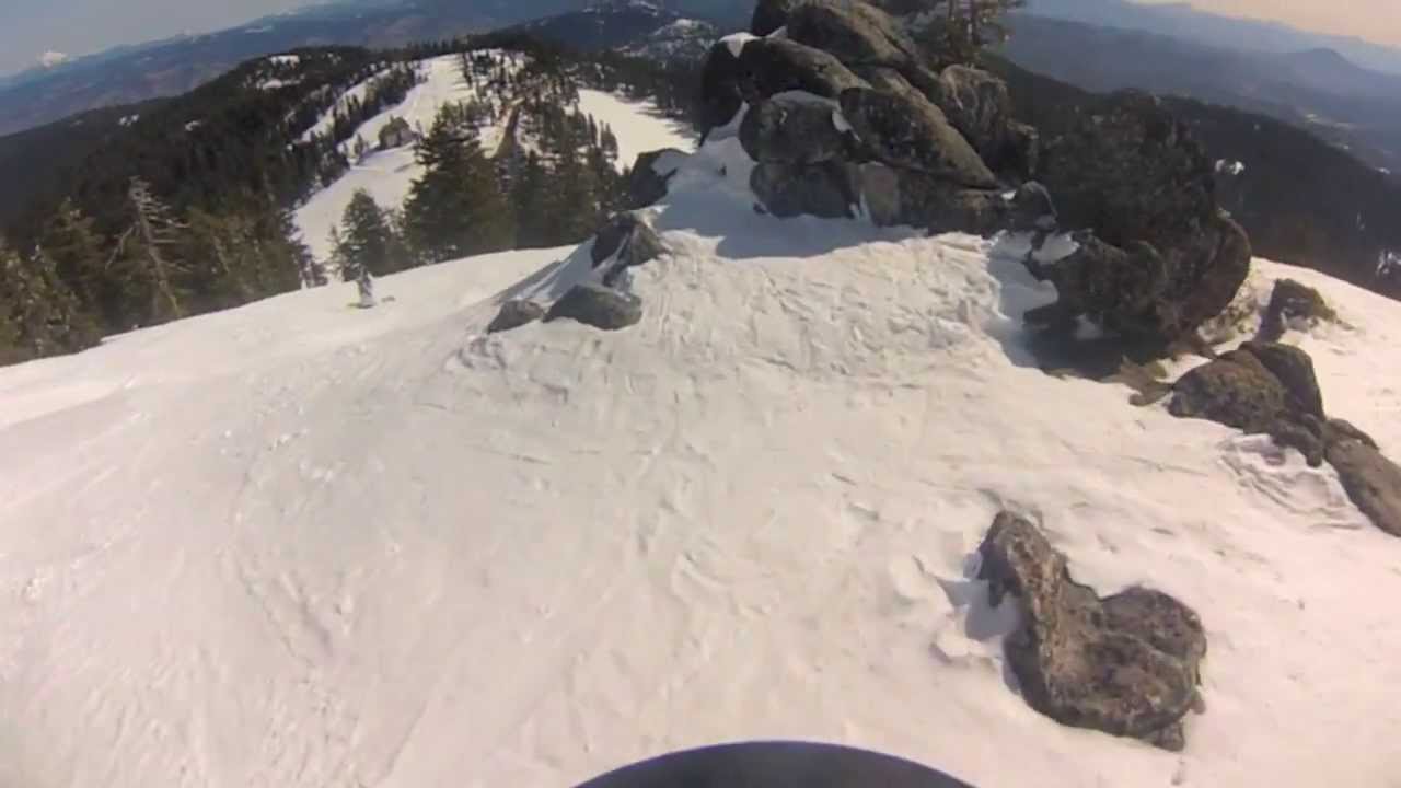 Snowboarding Oregon HD GoPro - YouTube