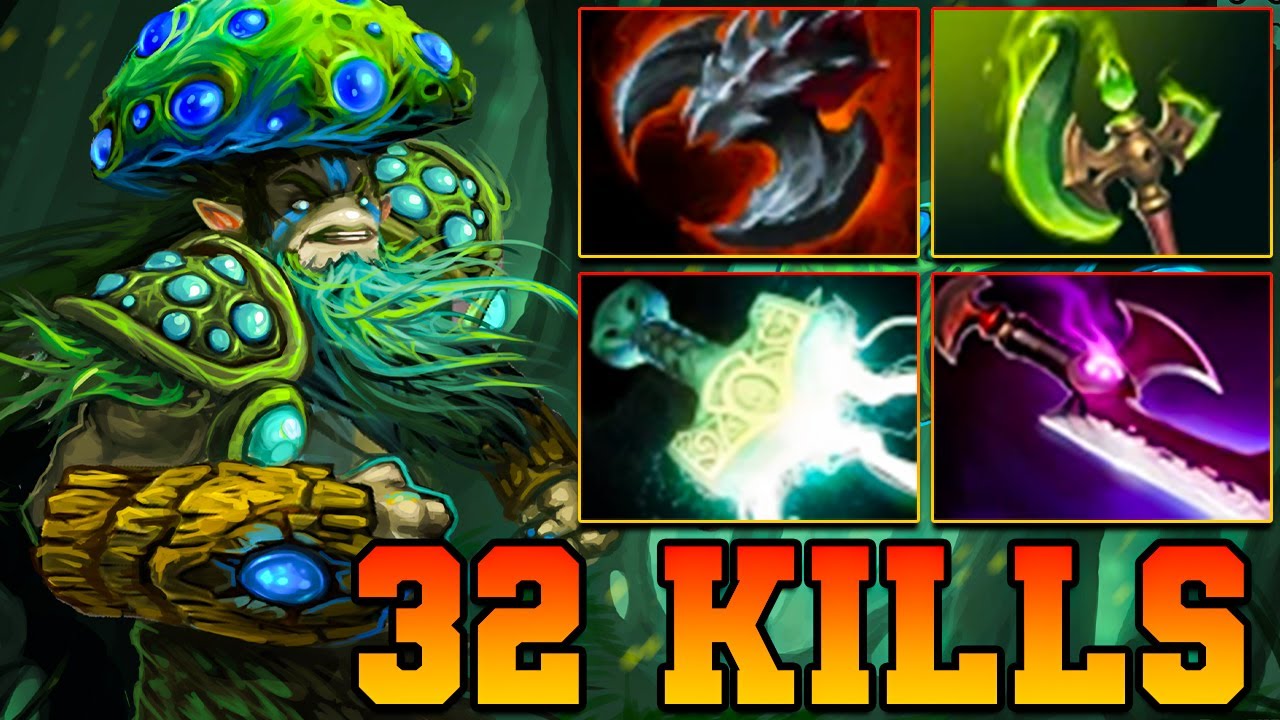32 Kills Natures Prophet ! Nature's Prophet Dota 2 Carry Safelane 7.37 ...