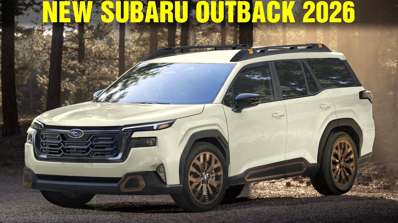 2025-2026 New Generation Subaru Outback - First Look! - YouTube