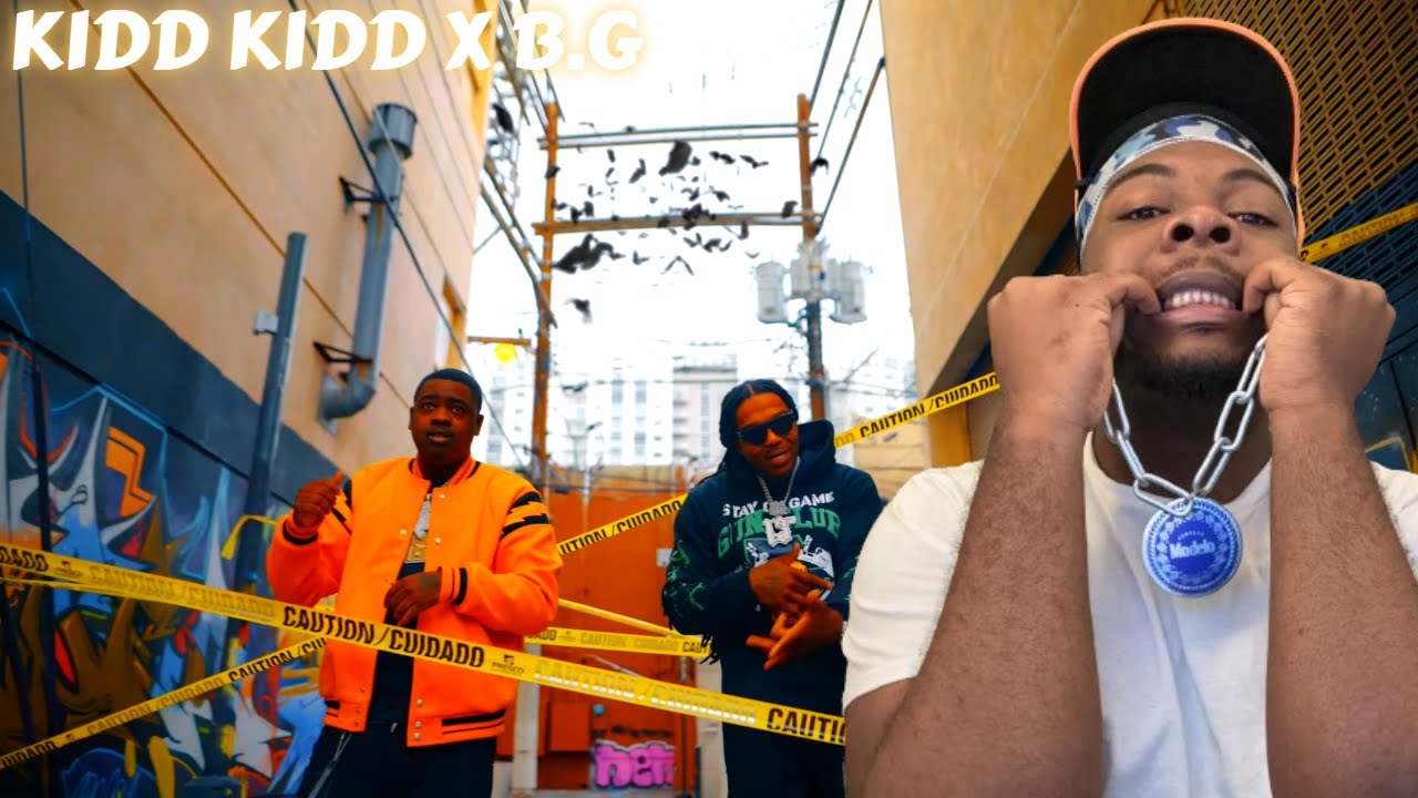 Kidd Kidd x B.G. - Yellow Tape (Official Music Video) | REACTION ...