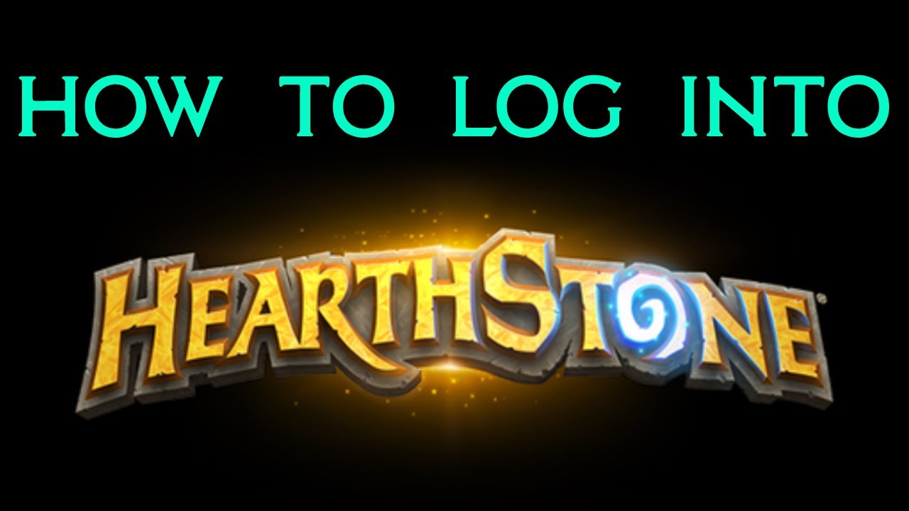 How to log into hearth stone (Mobile) - YouTube