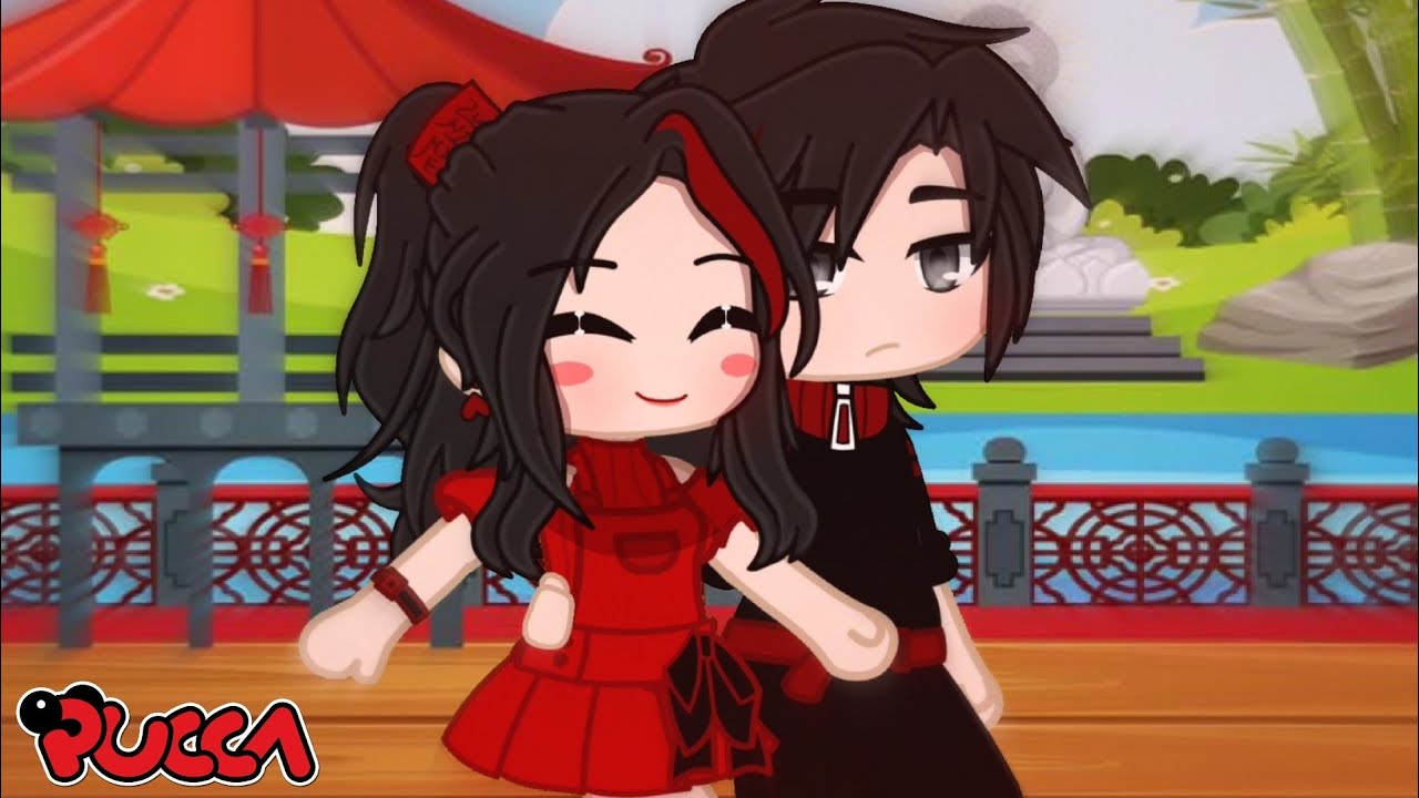 Simp for me || Meme || Pucca x Garu || AU || Gacha Club - YouTube