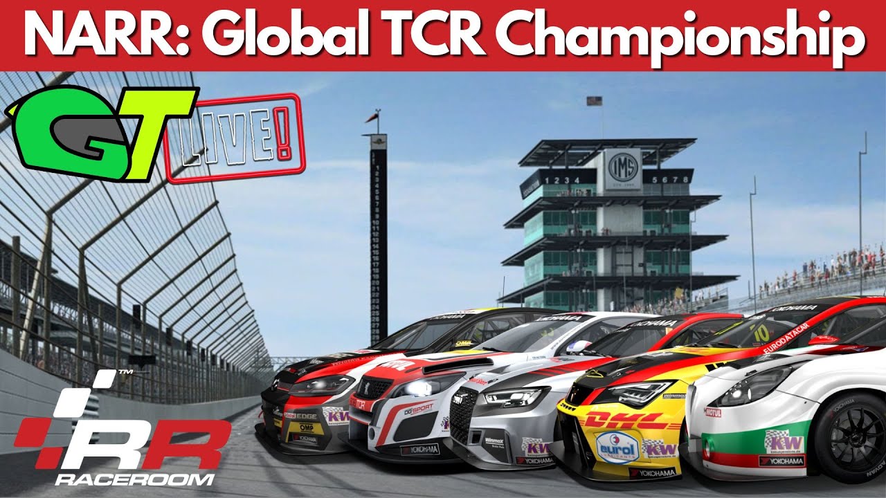 NARR Global TCR Championship - Round 1 - Indianapolis Road Course - YouTube