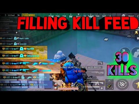 FILLING KILL FEED | 30 KILLS | RUSH GAMEPLAY - YouTube