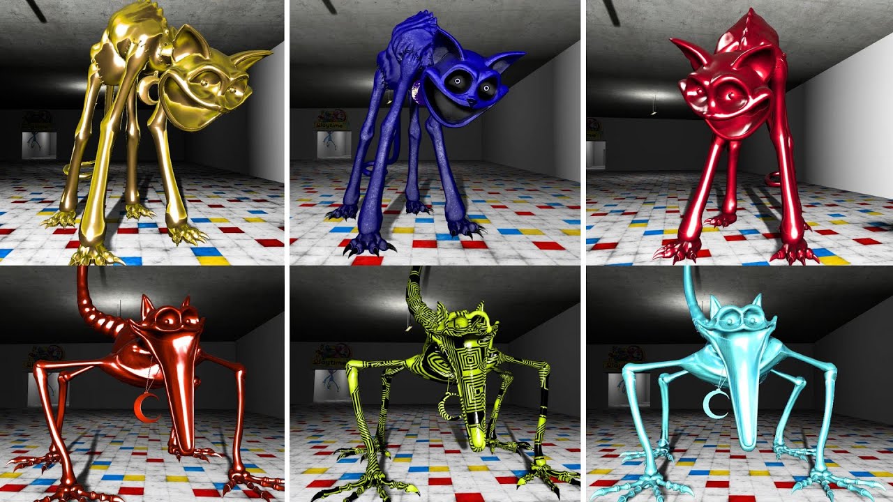 What if I Become Many CATNAPs ? CATNAP Different Colors in Poppy ...