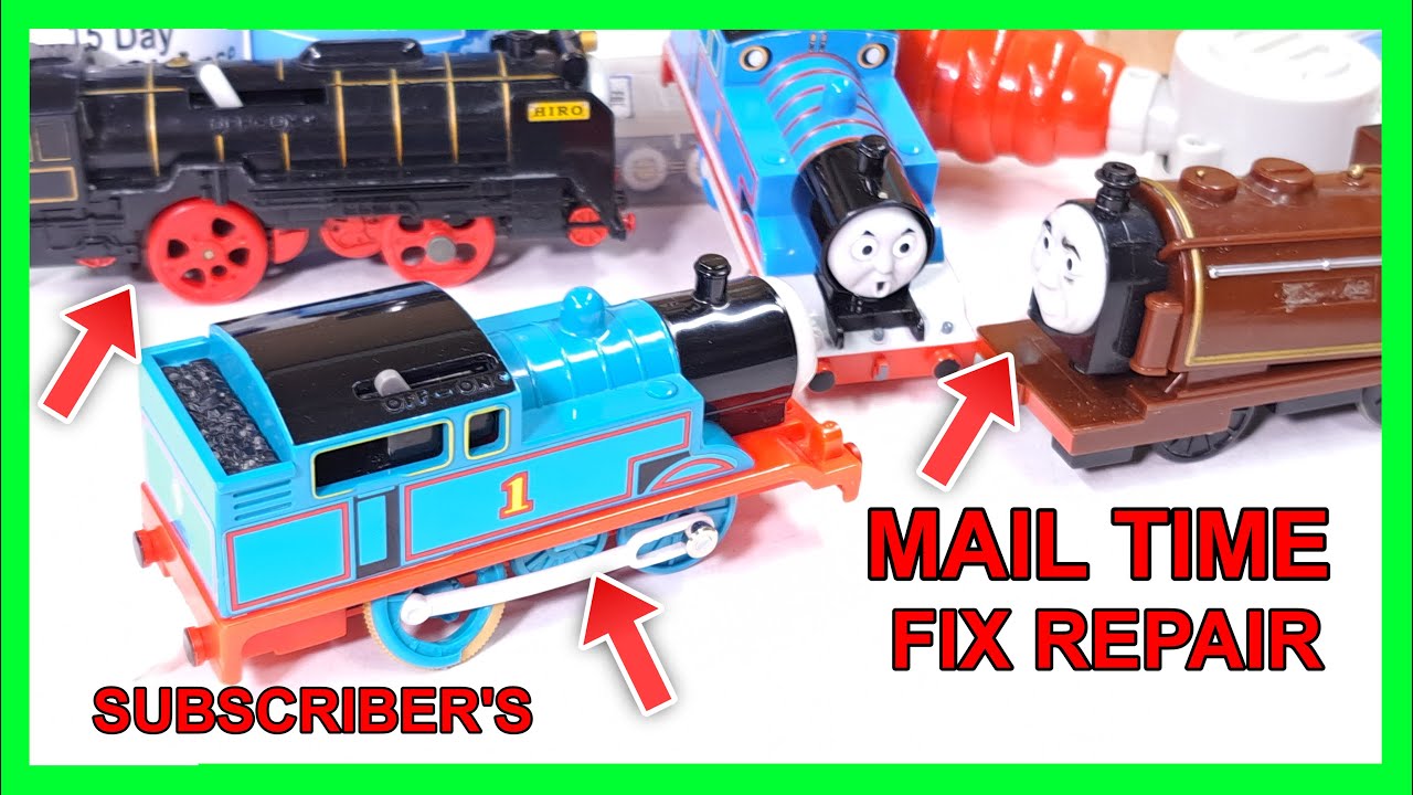 Trackmaster Mail Time, Unboxing Fix Repair Bertram Hiro Thomas R/C Flip ...