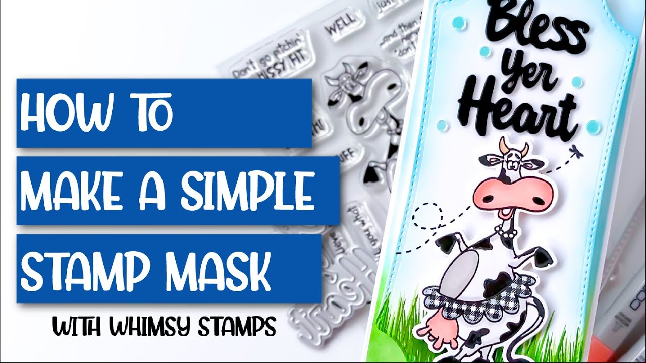 How to Make a Simple Stamp Mask! - YouTube