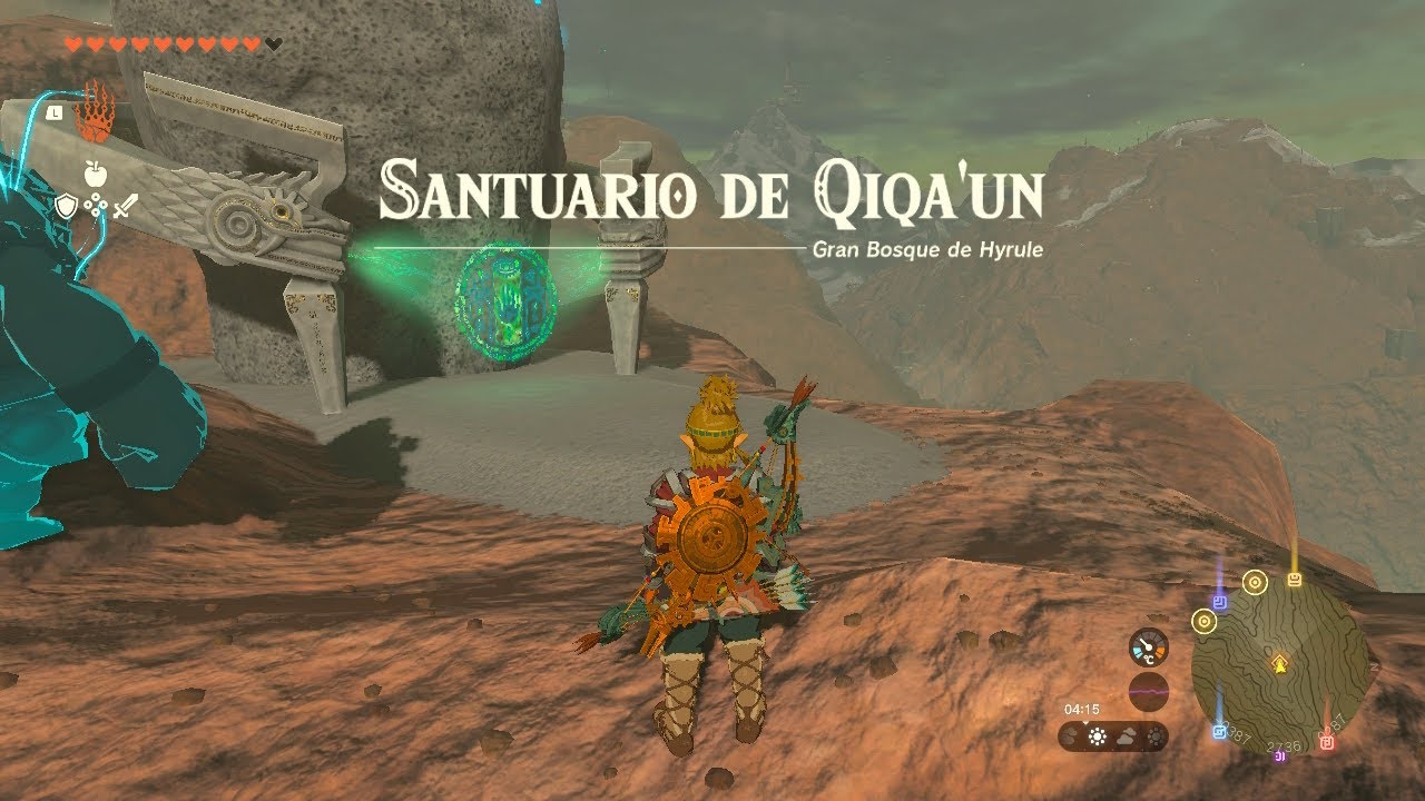 Como completar el Santuario Qiqa'un Alejar la Oscuridad - YouTube