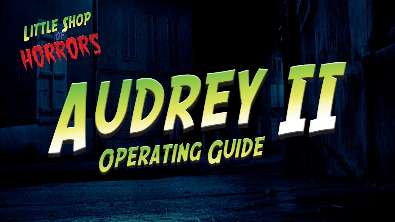 Audrey II Puppets Operating Guide - YouTube