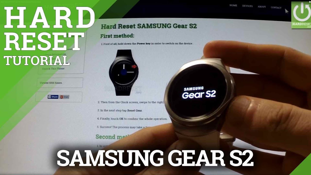 Hard Reset SAMSUNG Gear S2 Factory Reset By Recovery Mode YouTube Hard Reset SAMSUNG Gear S2 Factory Reset By Recovery Mode YouTube