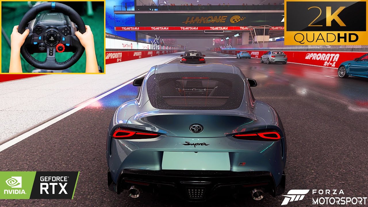 Forza Motorsport | Logitech G29 Steering wheel gameplay | Nvidia RTX ...