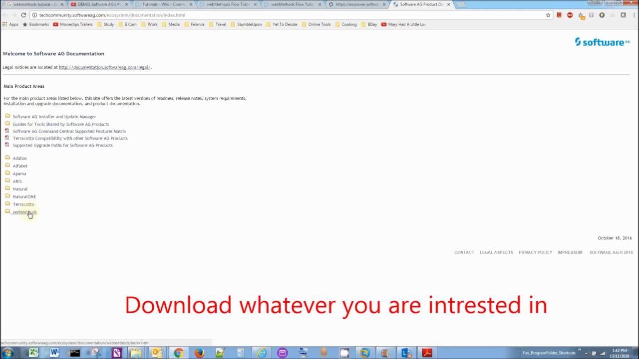 How to download WebMethods IS documentation - Webmethod Tutorial - YouTube
