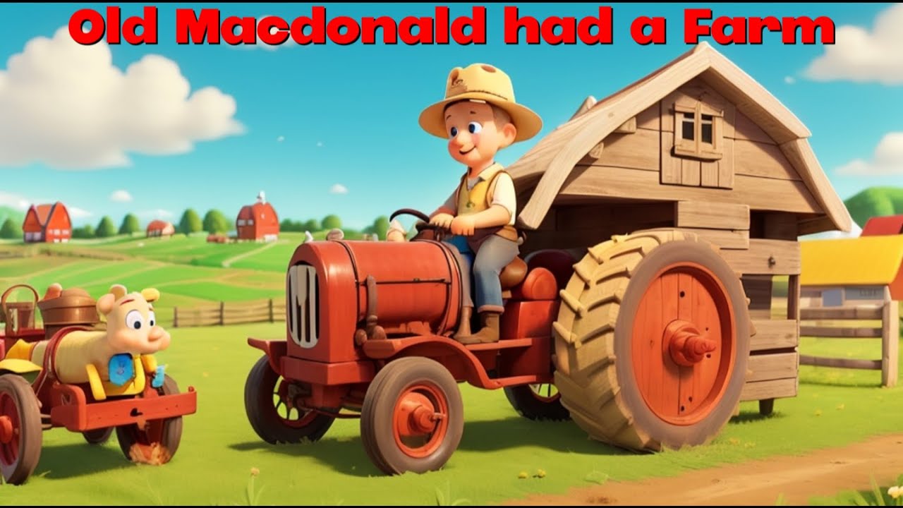 Old Macdonald had a Farm | Kids Cartoon | English Animated Stories ...