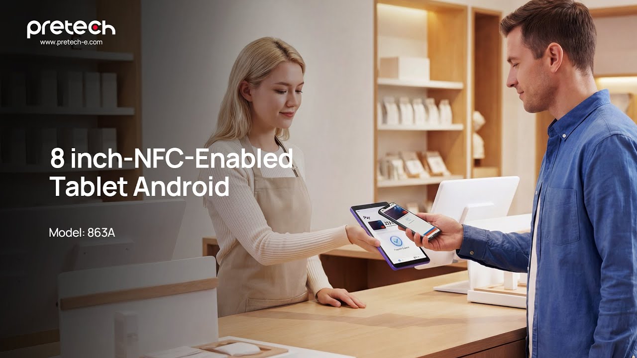 Pretech 8-inch NFC Tablet: Versatile ODM Solutions for Payment and ...