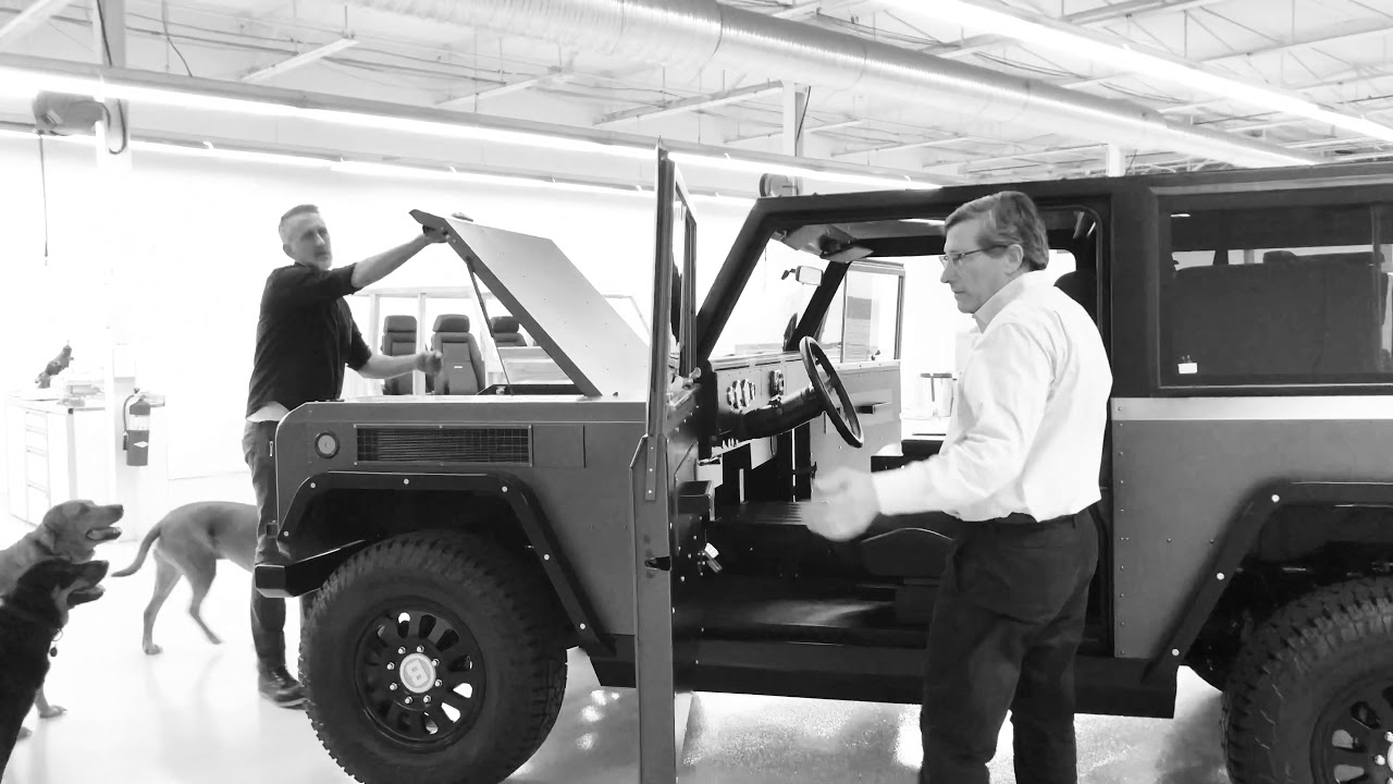 Richard Truett Visits Bollinger Motors - YouTube