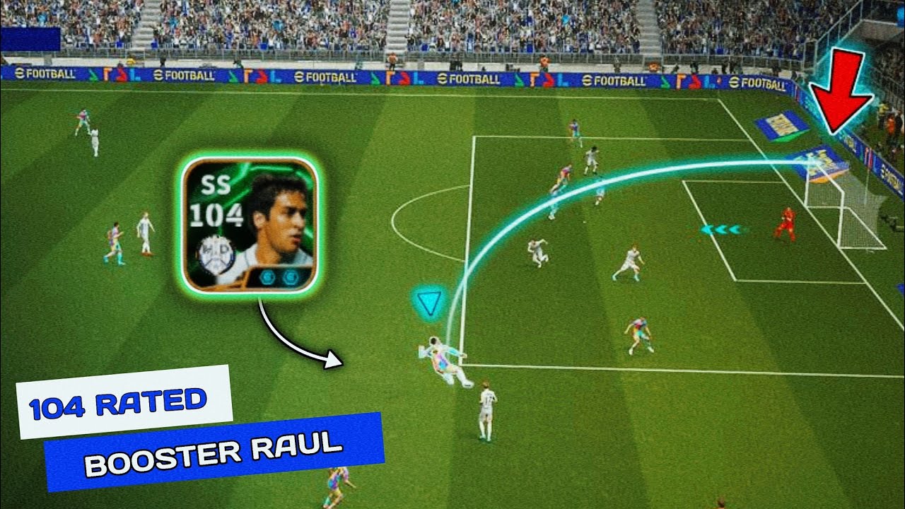 Free Raul is 104 😮 | Double Booster Raul is So Impressive | eFootball ...